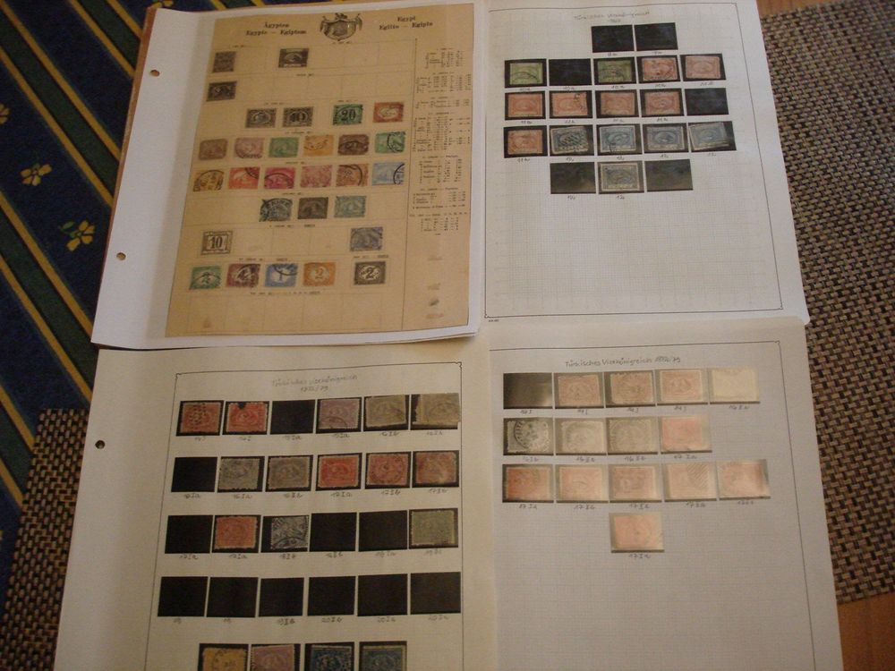 Riesige Ägypten-Sammlung ab 1867 bis 2005, meist gestempelt (Gebraucht ...