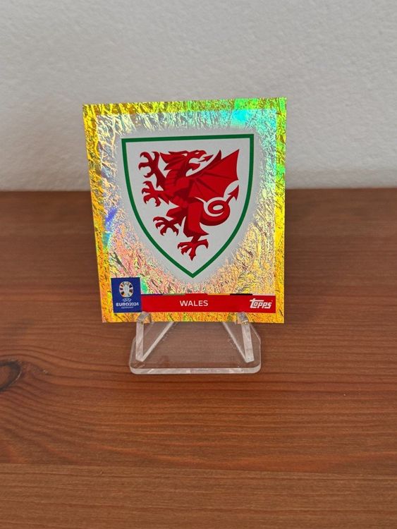 Topps UEFA Euro 2024 Sammelbild WAL 1 Wales - YELLOW | Kaufen auf Ricardo