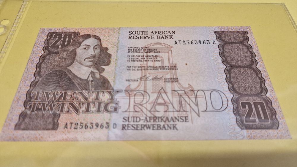 20 Rand Südafrika 1966 Schiffe Jan van Riebeeck Note (Neu (gemäss ...