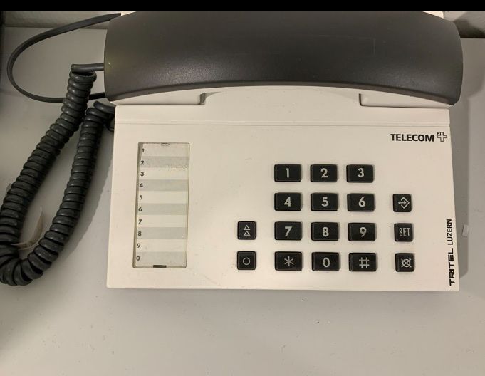 Retro Telefonapparat Telecom PTT Trittel Luzern Vintage (Neu (gemäss ...