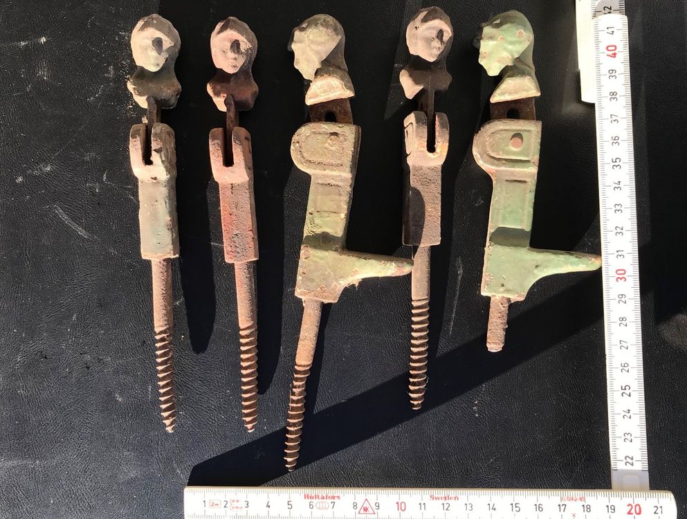 5 antike Fensterkloben seltene Ritter (Gebraucht) in Seltisberg für CHF 20.3 – mit Lieferung auf ...