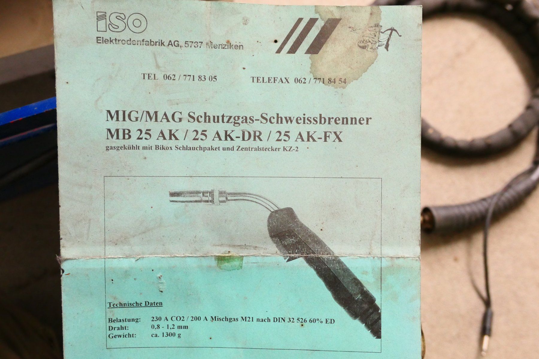NR. 1 MIG / MAG Schweissgerät Fronius Fan Multiworker 911-3 (Gebraucht ...