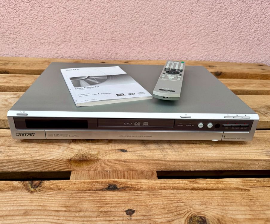 Sony DVD Recorder RDR-HX710 / 160 GB HD | Kaufen auf Ricardo