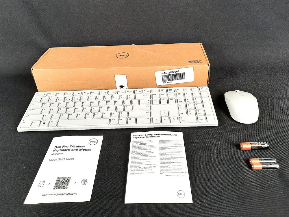 DELL PRO KM5221W Tastatur + Maus, USA (Neu (gemäss Beschreibung)) in ...