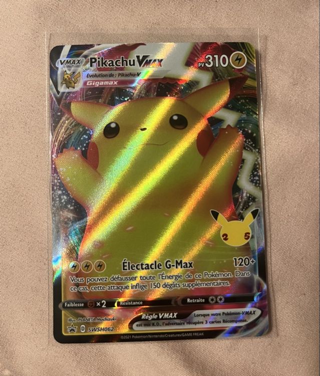 Pikachu Vmax SWSH062 FR NM (Neuf (Voir description)) à Le Grand ...