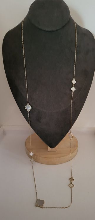 585 Karat Gold Kette mit Permut HAMMER PREIS TRAUMHAFT | Kaufen auf Ricardo