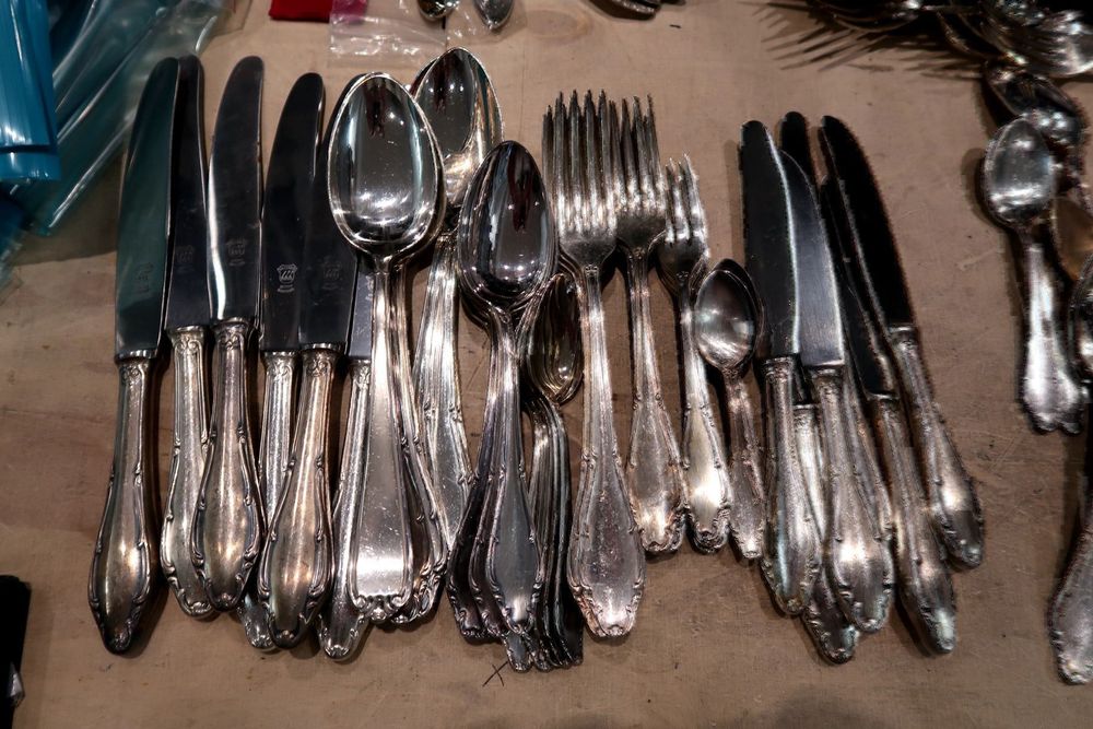 Wellner 90erSilber Besteck 54 teilig (Gebraucht) in Oberdorf BL für CHF ...
