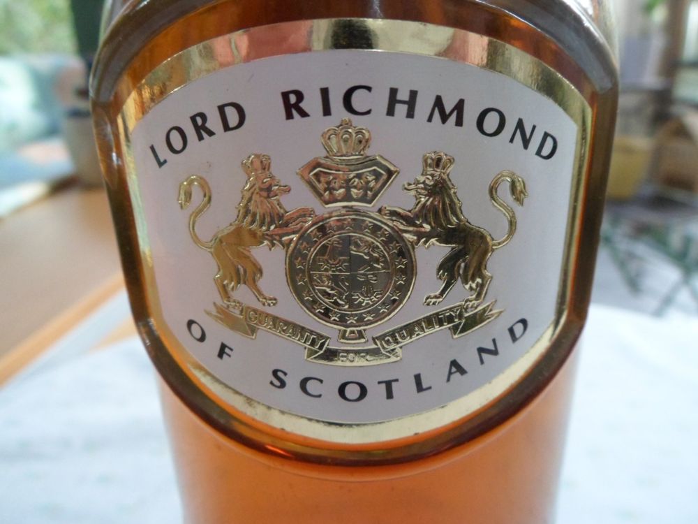 Lord Richmond Blended Scotch Whisky, 1970er Jahre Bottling (Neu (gemäss ...