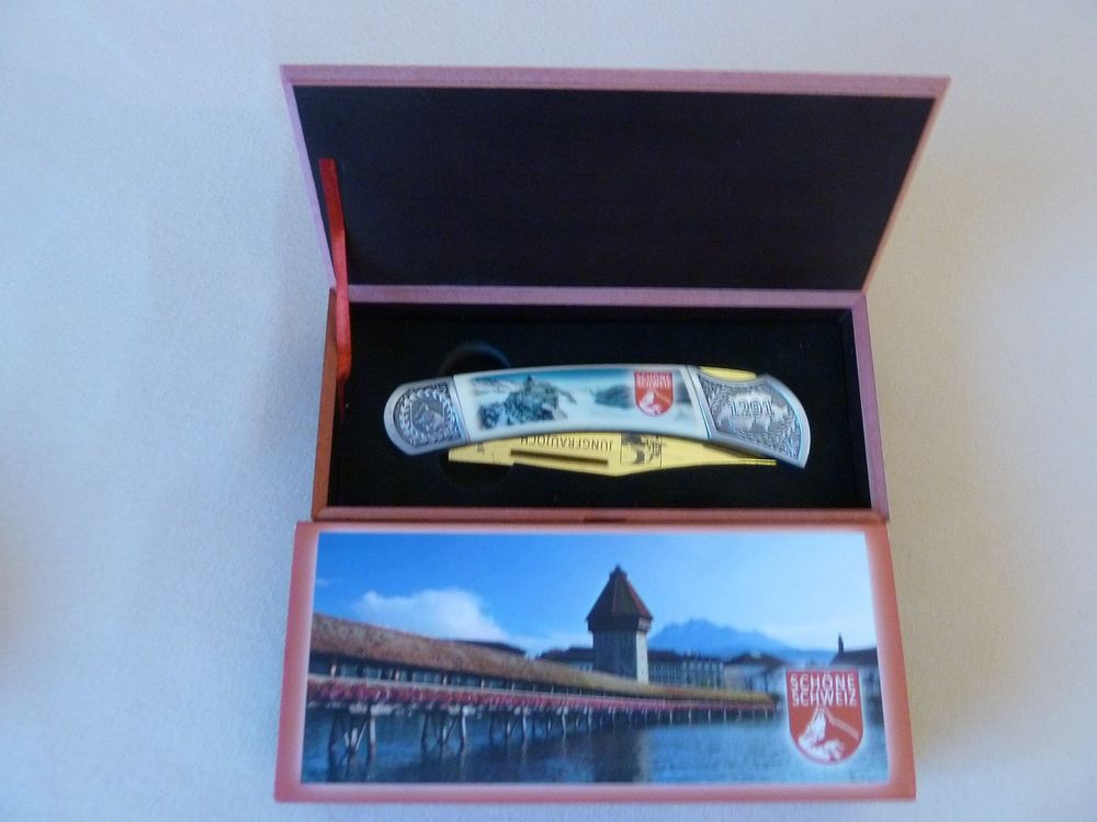 Schöne Schweiz Falkner Sammelmesser"Jungfraujoch" (Neu (gemäss Beschreibung)) in Hünikon für CHF ...