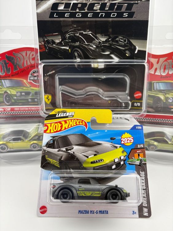 Hot Wheels Mazda MX-5 Miata Hot Wheels Legends Tour - 2025 (Neu und ...