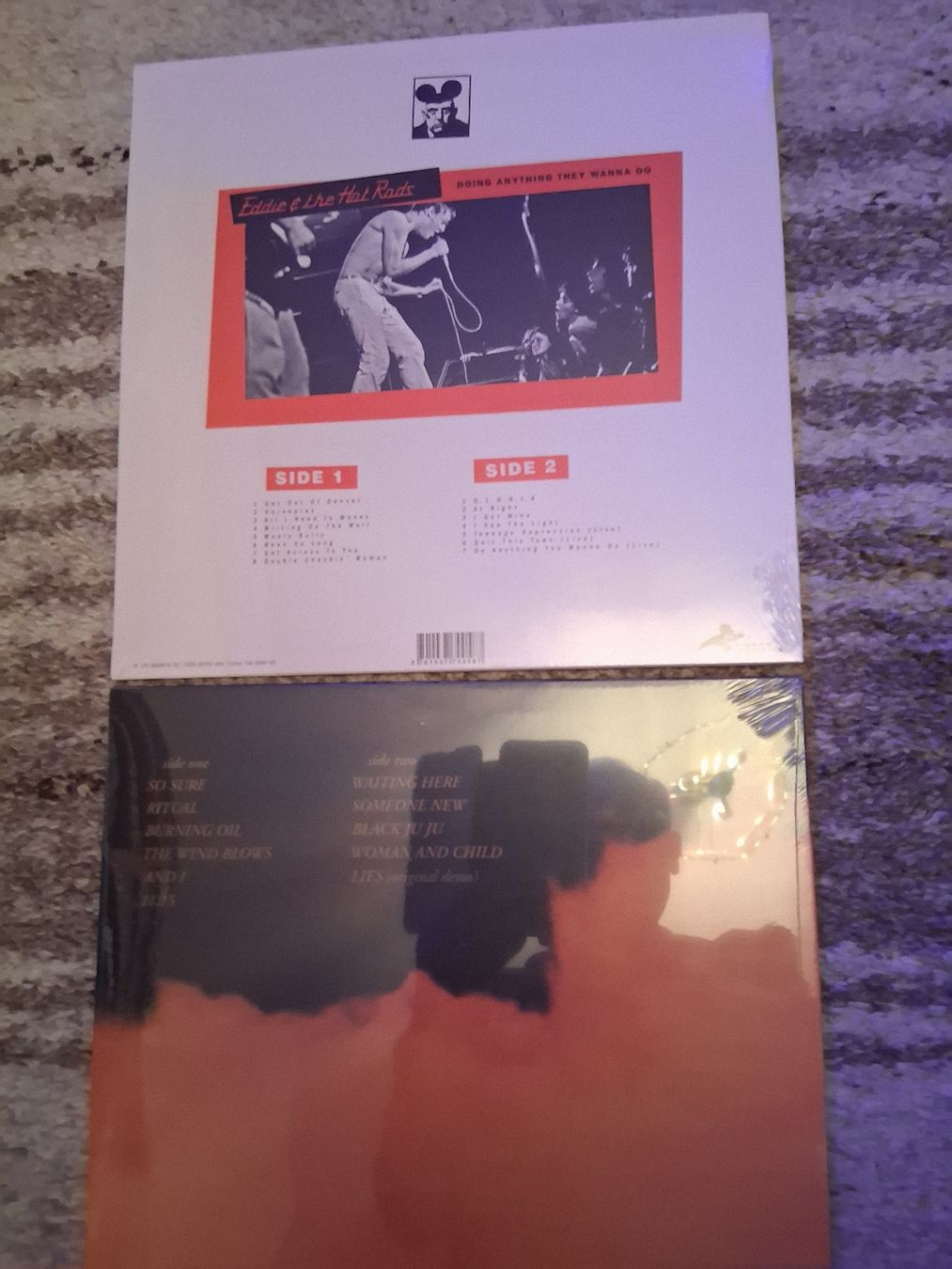 Vinyles Eddie and The Hot Rods & Skeletal Family Neuf! (Neuf avec ...