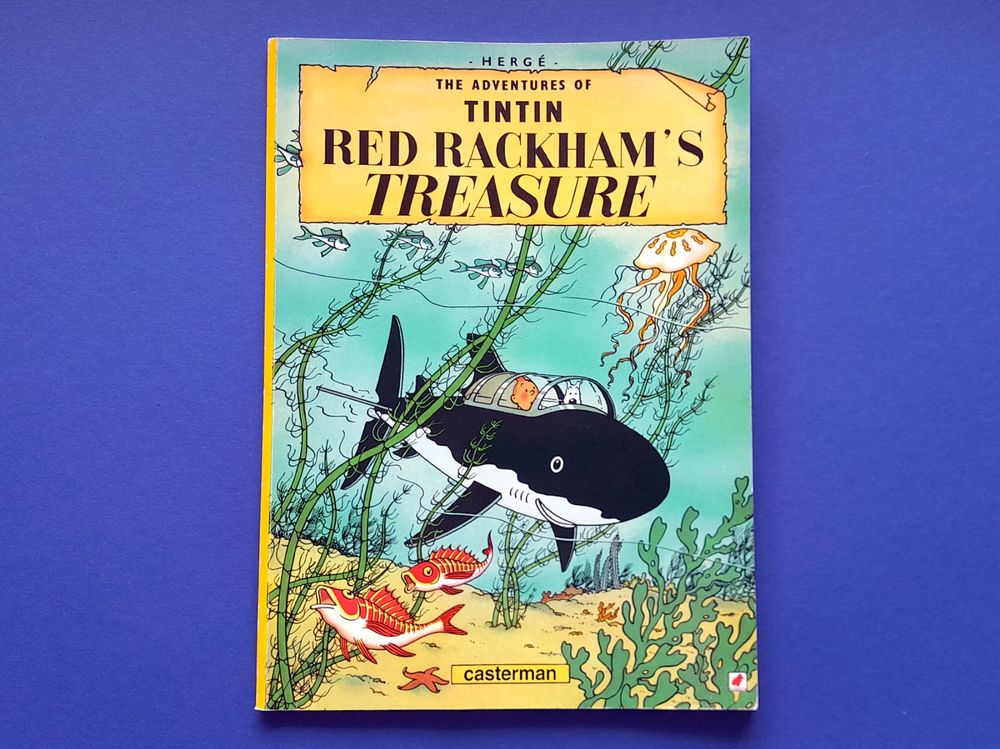 TINTIN Red Rackham's Treasure - Casterman Comic (English) | Kaufen auf ...