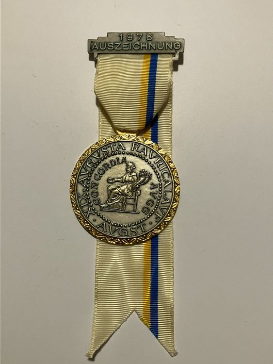 19. Augusta Raurica Lauf 1978 Medaille (Gebraucht) in Basel für CHF 1.5 ...