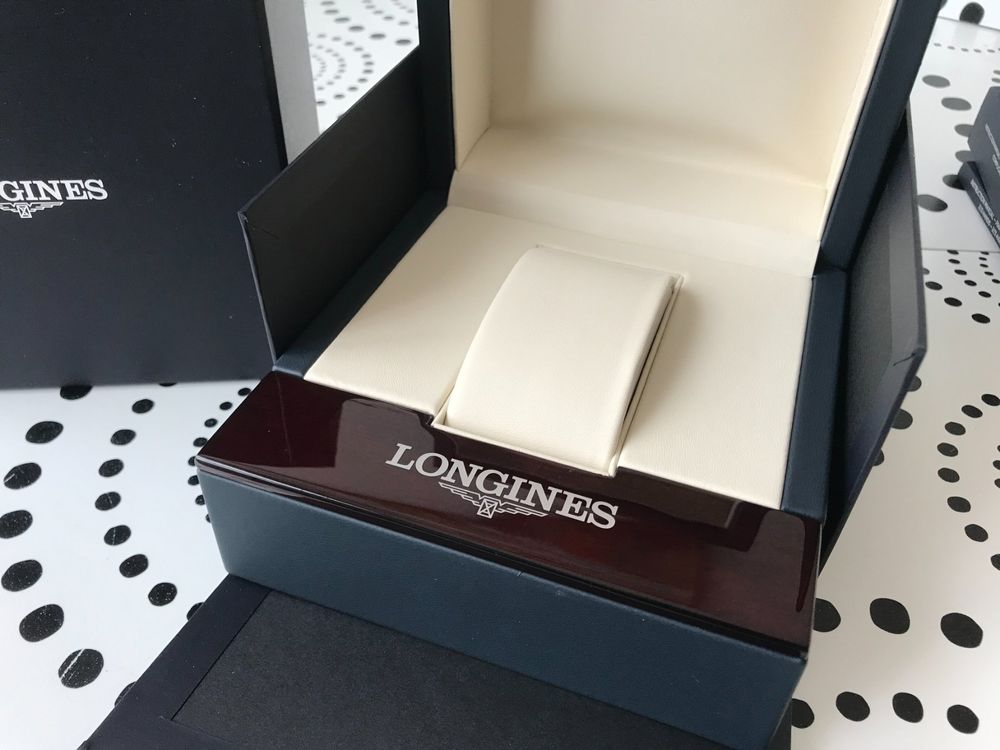 LONGINES ORIGINAL - BOX ECRIN SCHACHTEL WATCH CASE - NEW !!! (Neu ...
