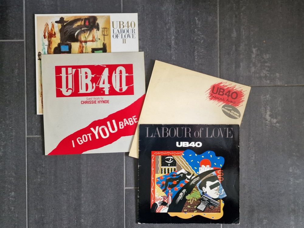UB 40 - Vinyl Sammlung der Reggae Legenden, 4 Platten | Kaufen auf Ricardo