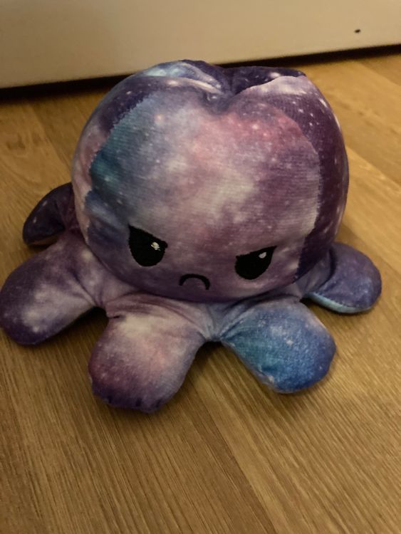 Stimmungs Oktopus, Wende Plüschtier | Kaufen auf Ricardo