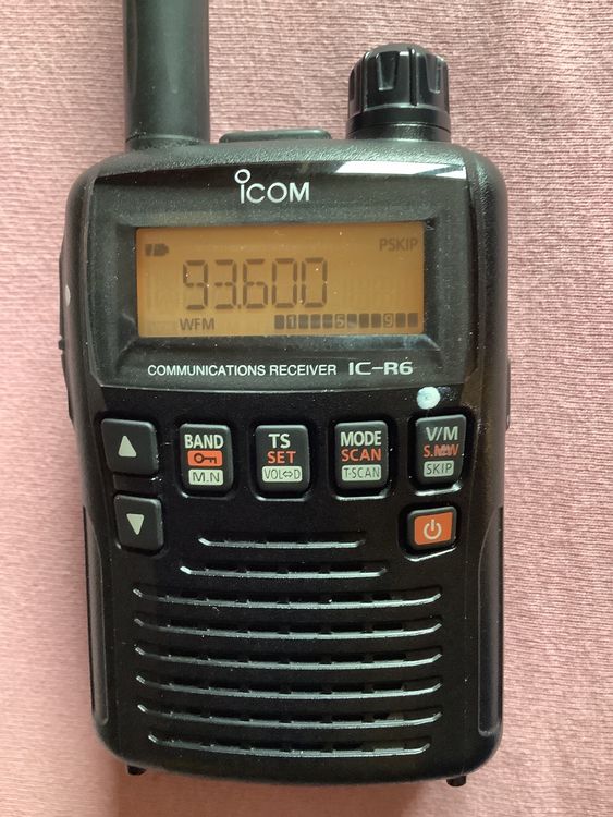ICOM IC-R6 Funkscanner inkl. Programmierkabel (Gebraucht) in Unterseen ...