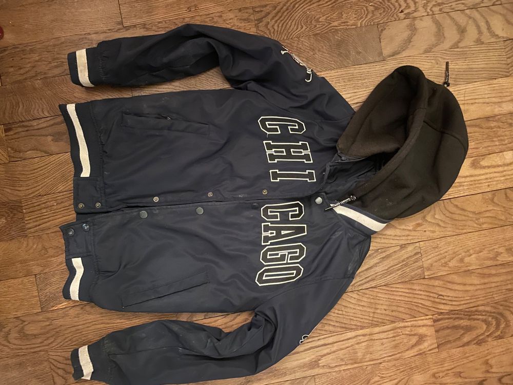 Chicago fsbn fishbone Bomber Jacke mit Kapuze Grösse xs (Gebraucht) in ...