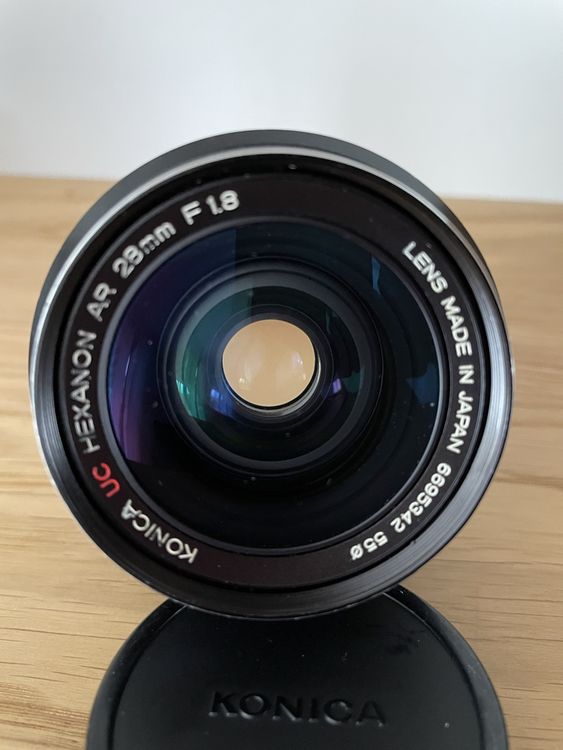 Seltenes Konica UC Hexanon AR 28 mm f1.8 (Gebraucht) in Bettwiesen für ...