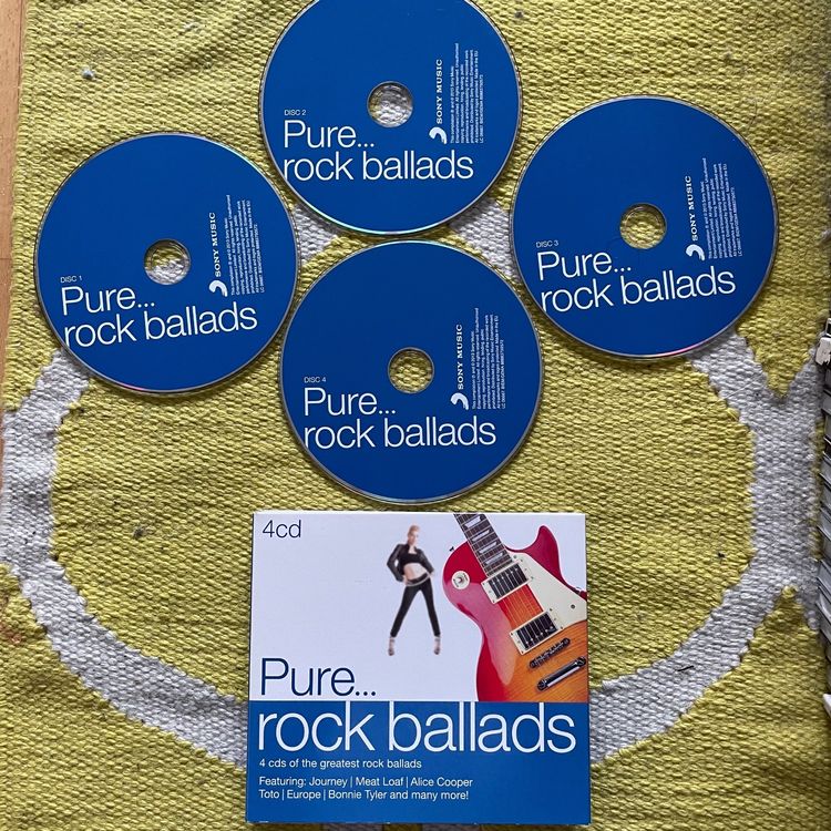 PURE ROCK BALLADS-4CD BOX SET ROCK BALLADS (DIGIPACK) | Kaufen auf Ricardo