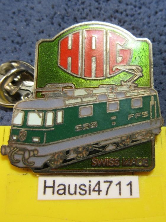 SBB E-LOK SWISS MADE HAG PIN (Gebraucht) in Ettingen für CHF 0.45 – mit Lieferung auf Ricardo kaufen