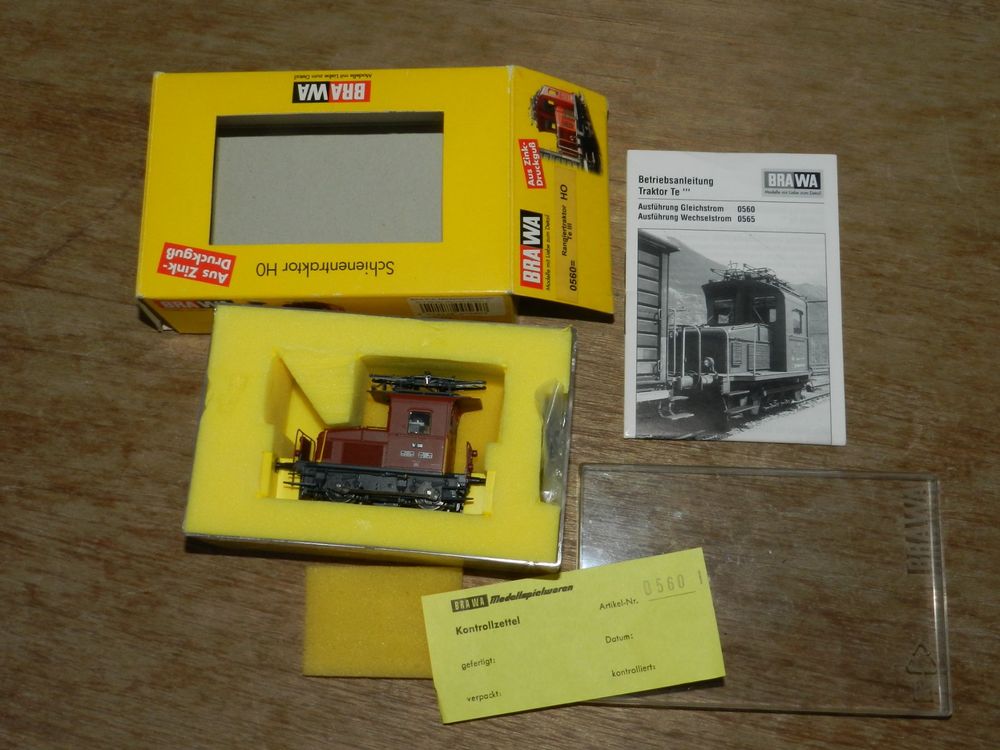 Brawa H0 GL Rangiertraktor Te 138 der SBB | Kaufen auf Ricardo