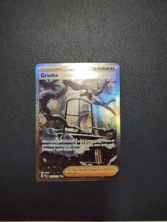 Pokémon Karte Grusha Full Art 262/193 Trainer Galerie (Neu und ...