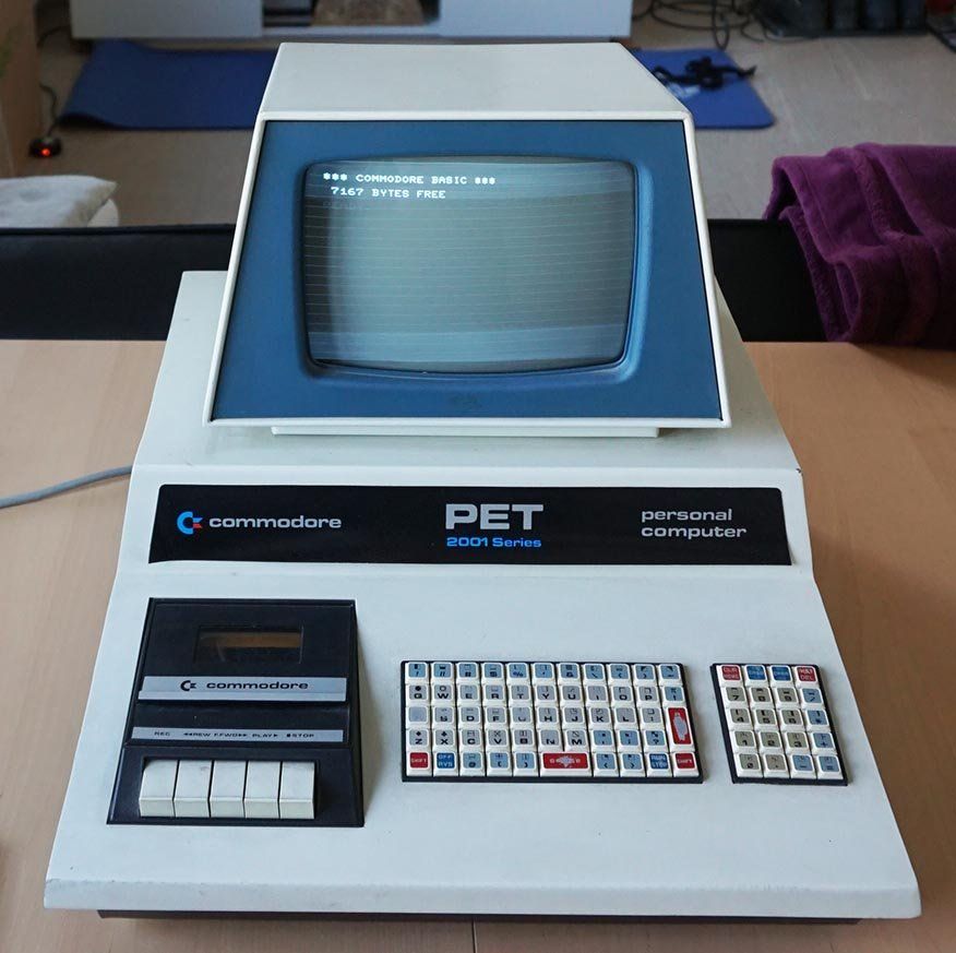 Commodore PET 2001, Ordinateur Vintage de Collection! (Défectueux) à ...
