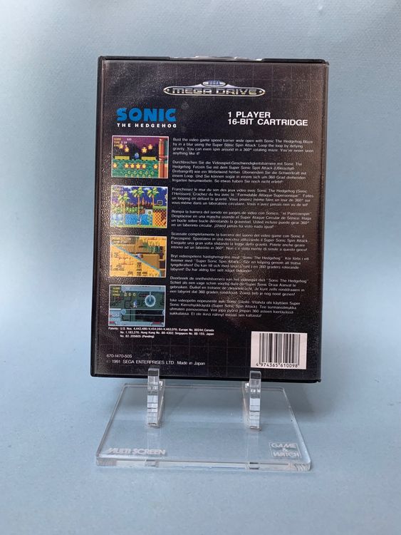 Mega Drive / Sonic The Hedgehog (Gebraucht) in Kölliken für CHF 13 ...