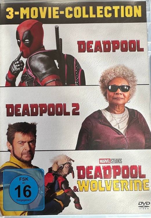 Deadpool 1-3, DVD, Top Zustand, wie neu (Gebraucht) in Beringen für CHF ...