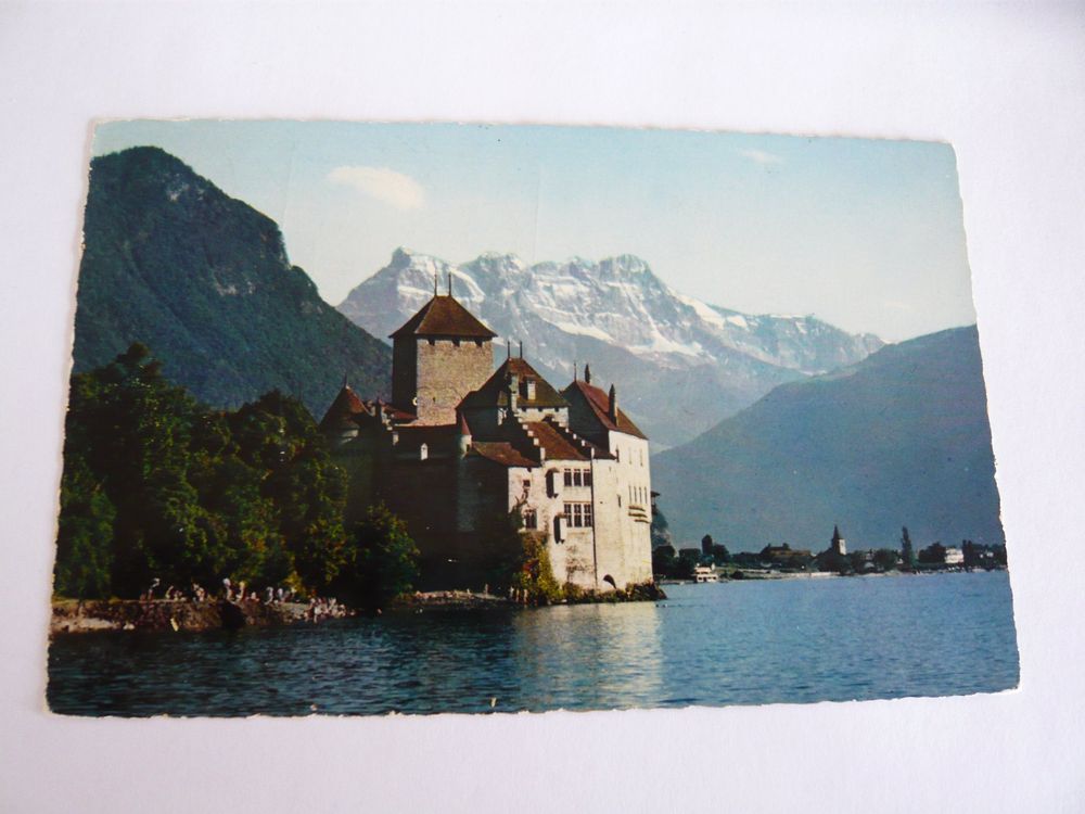 CARTE POSTALE CHÂTEAU DE CHILLON | Kaufen auf Ricardo