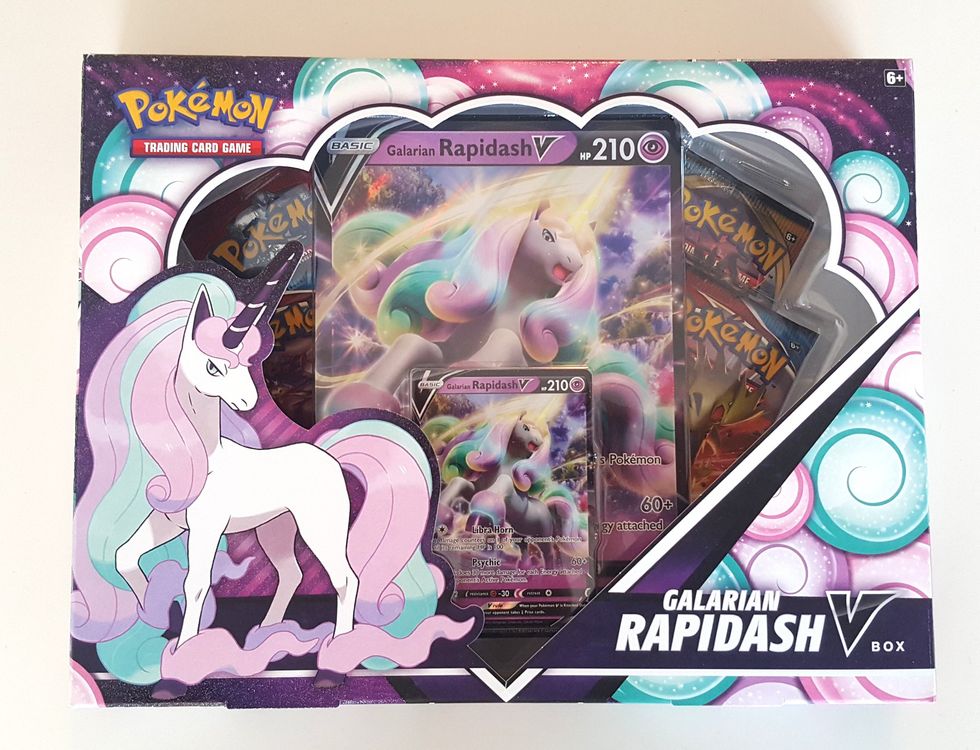 Pokémon Galarian Rapidash V Box EN | Kaufen auf Ricardo