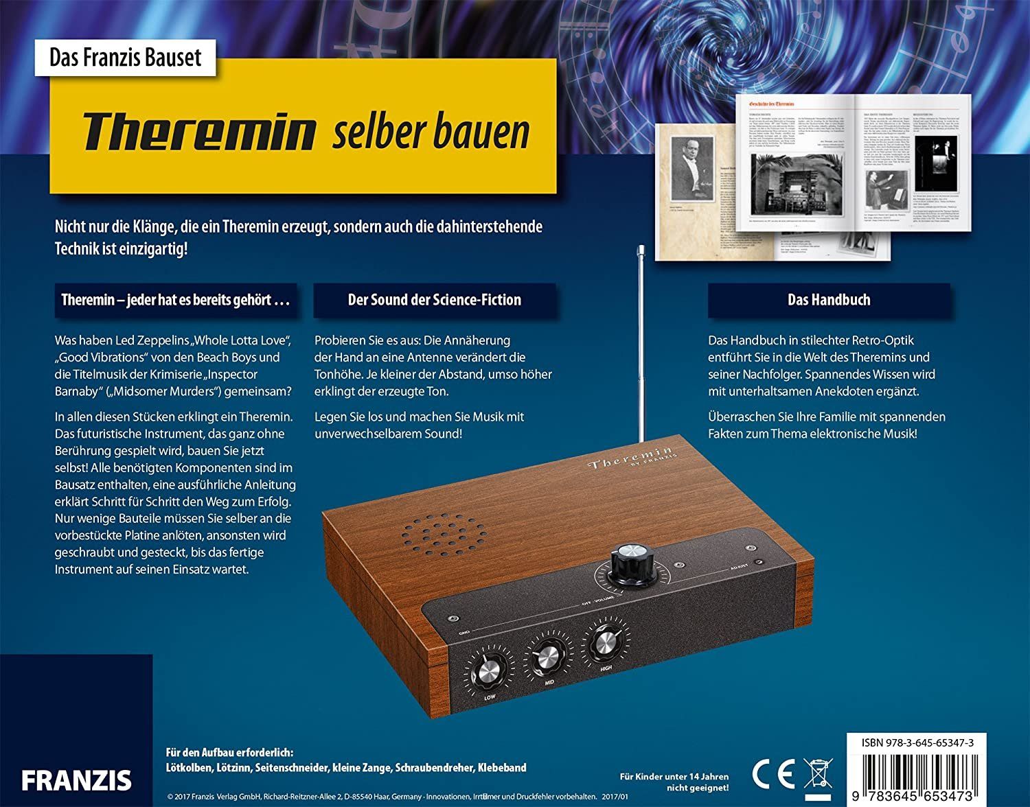 Theremin Bausatz zum Löten bekannt aus TV Serie Big Bang (Neu und ...