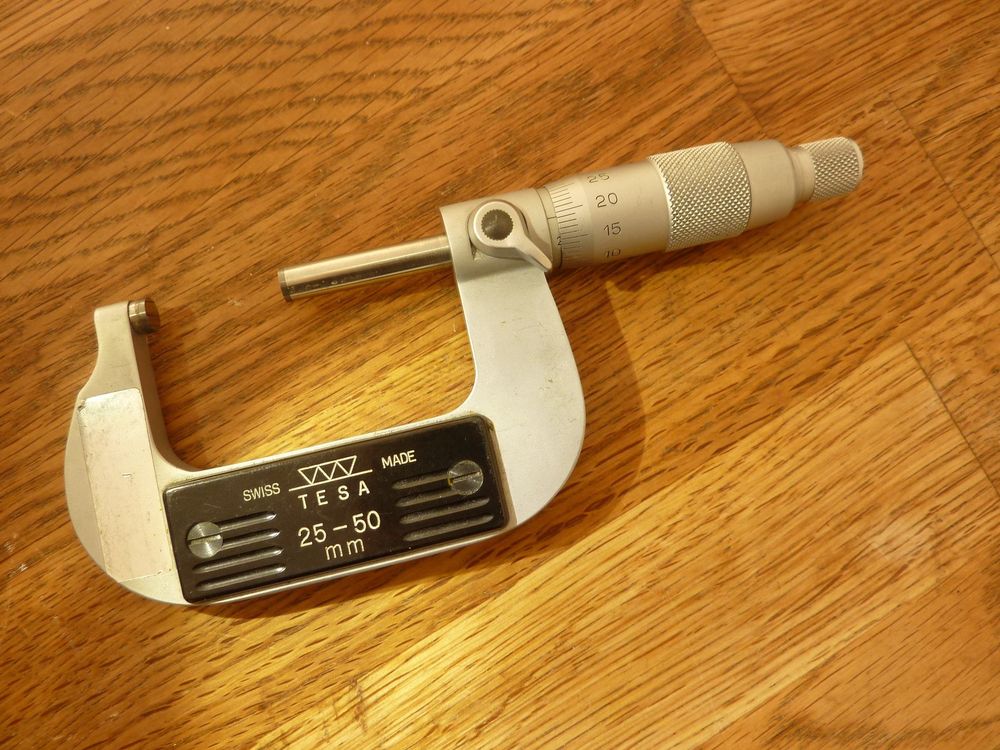 TESA Swiss Made Micrometer 25 - 50 (Gebraucht) in Hochfelden für CHF 41 ...