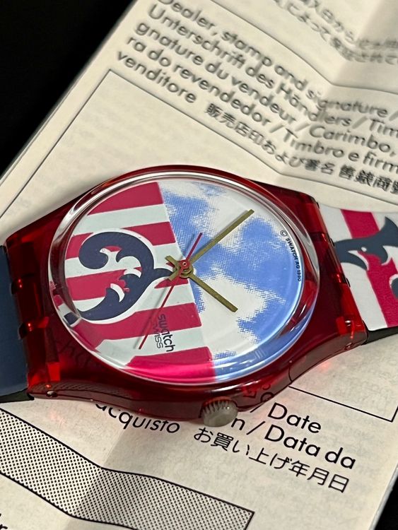 SWATCH GR 109: modèle "THE BOSS" de 1991 (Gebraucht) in Sion für CHF 50 ...