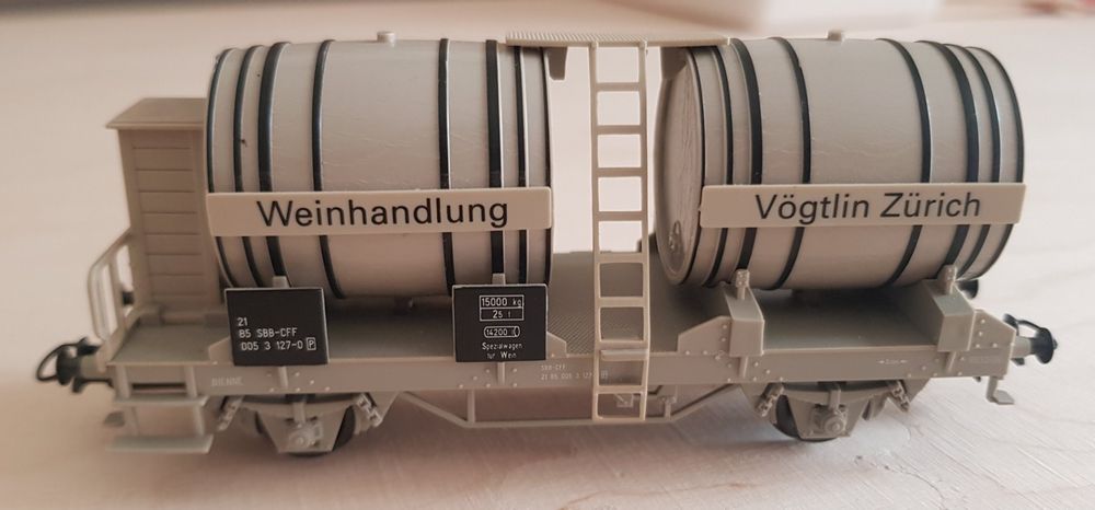 Wagon SBB-CFF wagon bi-foudres - MÄRKLIN - sans BO (Gebraucht) in St ...