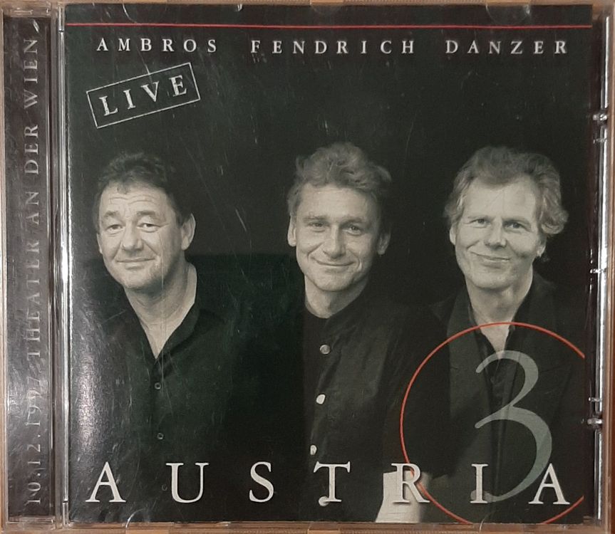 Austria 3 - Live 1997, Ambros Fendrich Danzer, CD Album (Gebraucht) in ...