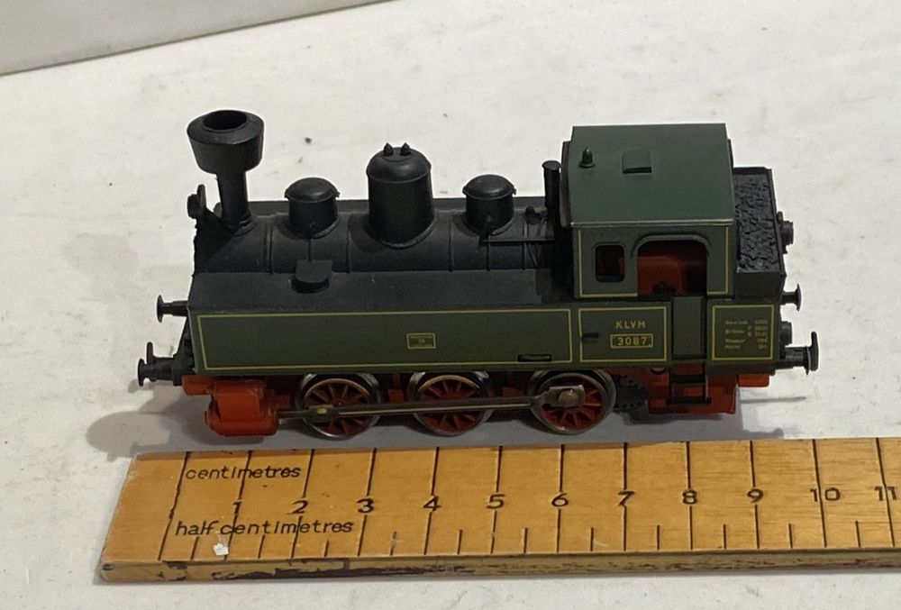 Märklin 3087 Dampflok 0-6-0 Länderbahn KLVM 3087 in OVP (Gebraucht) in ...