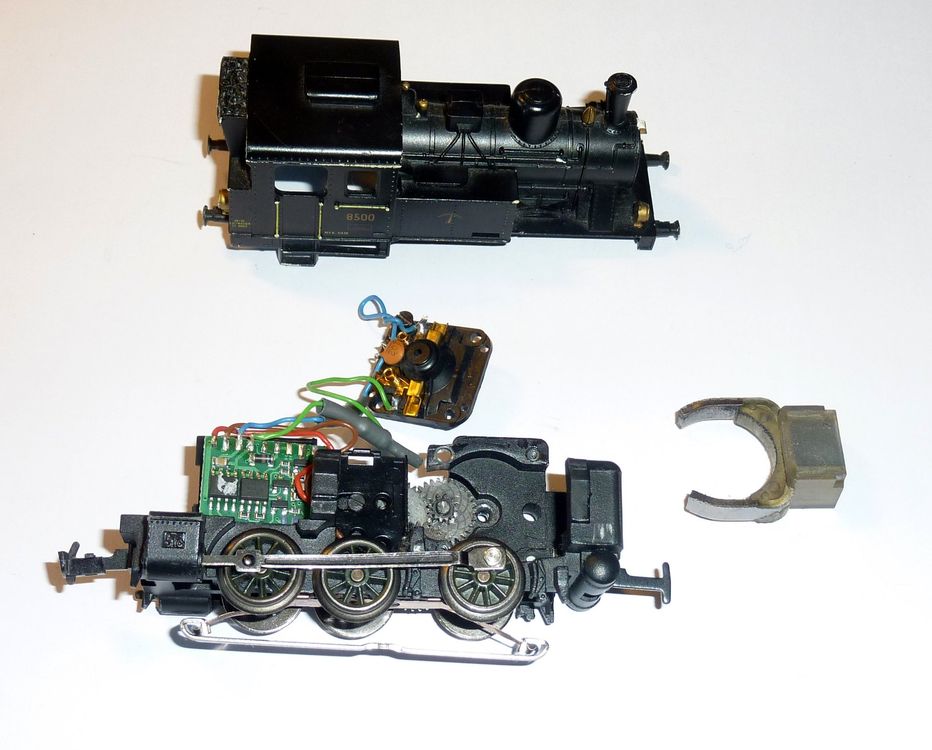 Märklin Dampflok E 3/3 Tigerli SBB 8500 WS DIGITAL DEFEKT (Defekt) in ...