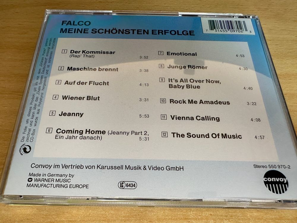 Falco – Meine Schönsten Erfolge (Gebraucht) in Rikon im Tösstal für CHF 12.5 – mit Lieferung auf ...