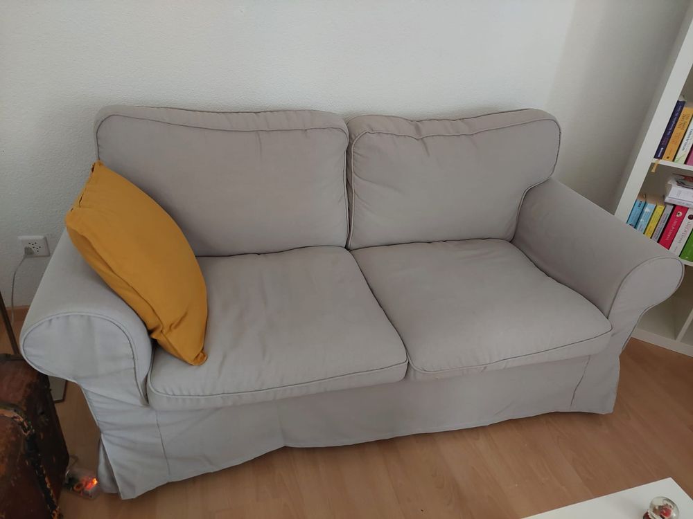 2er Sofa&Sessel Ikea Ektorp Hellbeige (Neu (gemäss Beschreibung)) in Solothurn für CHF 400 – nur ...
