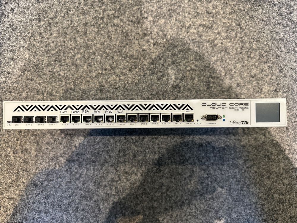 MikroTik Cloud Core Router CCR-1036 12G-4S (Gebraucht) in Bennau für ...