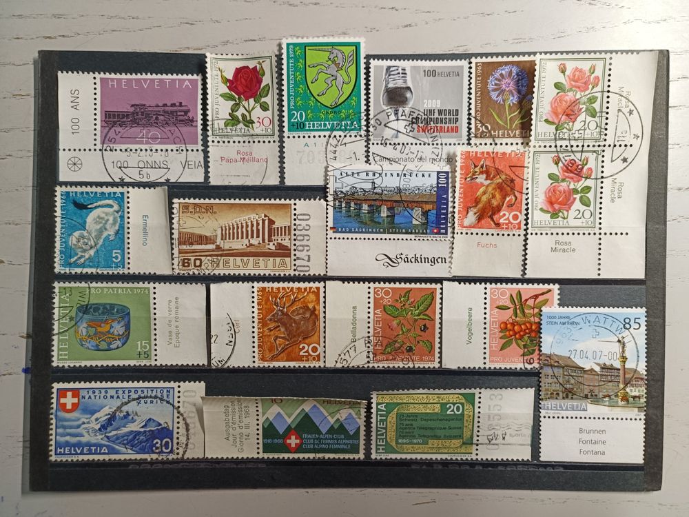 tolles TAB Lot Schweiz gestempelt (Gebraucht) in Dübendorf für CHF 3 – mit Lieferung auf Ricardo ...