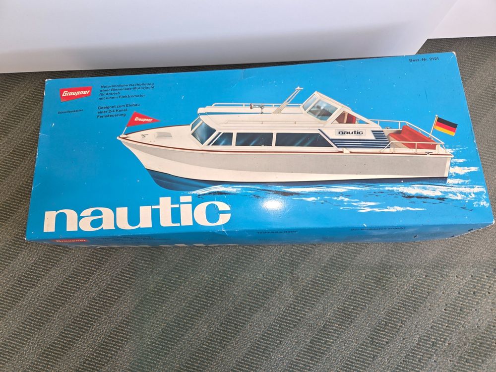 🚤 Graupner RC-Boot Nautic – Klassiker für Bastler & Sammler (Gebraucht) in Zürich für CHF 69 ...