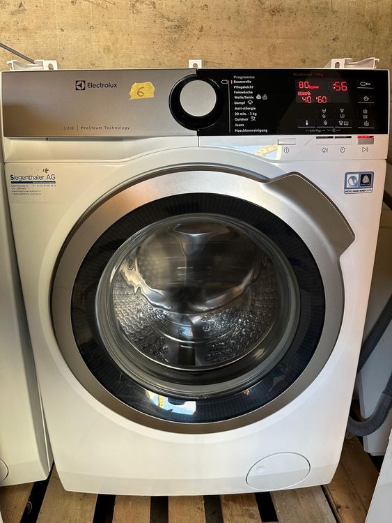 Electrolux Luxe Pro Steam Technology Waschmaschine 8kg (Gebraucht) in ...