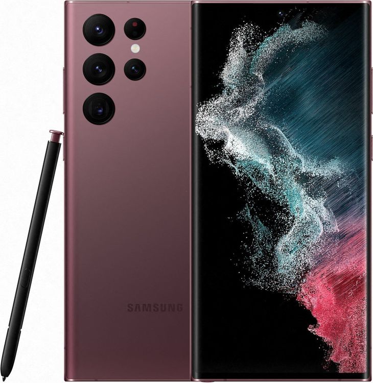 Top Neuheit: Samsung Galaxy S22 Ultra 5g 256Gb Burgundy NEU! (Neu und ...