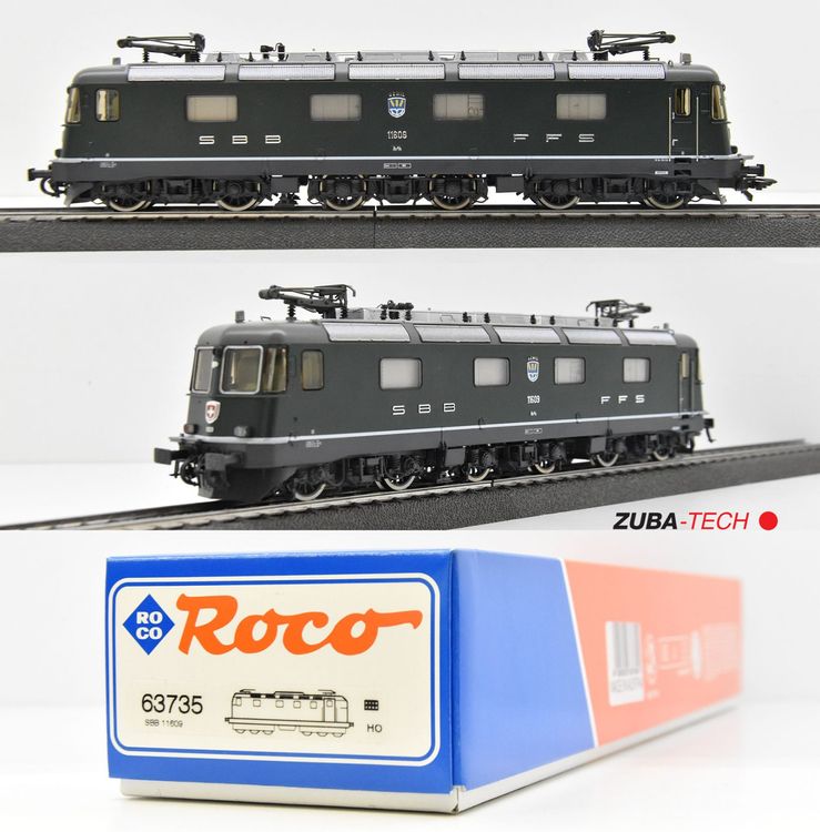 Roco 63735 E-Lok Re 6/6 der SBB, H0 GS Analog mit OVP (Gebraucht) in St ...