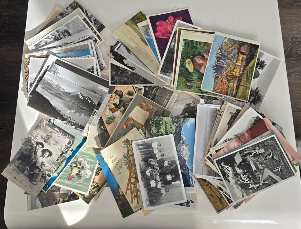 Alte Postkarten Sammlung, uralt bis alt. Über 200 Stück (Gebraucht) in ...