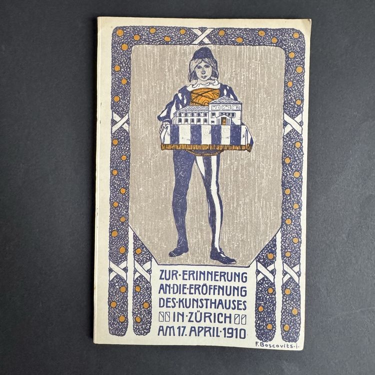 Catalogue Inauguration Kunsthaus Zurich 1910 - Lithographie (Gebraucht) in Choulex für CHF 50 ...