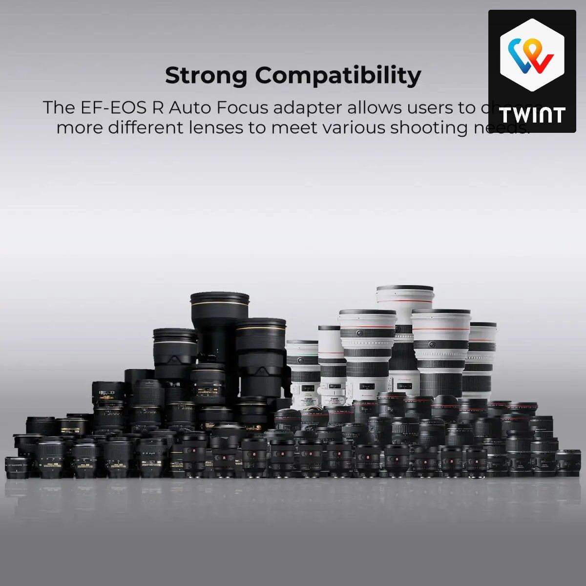 Adaptateur K&F Concept EF/EF-S vers Canon RF (Autofocus) (Neu und ...